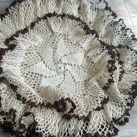 Design | Vintage Crocheted Napkins Lot For 7 | Poshmark